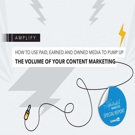 eBook: Amplify Your Content Marketing on LinkedIn | PPT