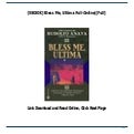 [EBOOK] Bless Me, Ultima Full-Online|[Full]