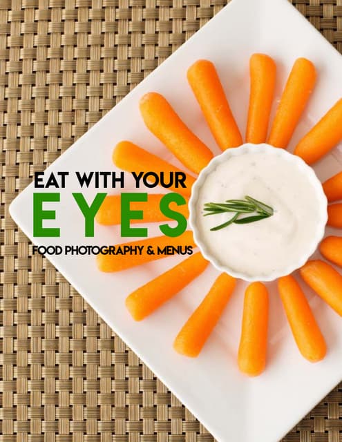 Food photography pro-forma template | PPTX