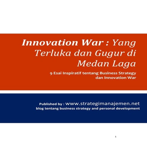 Ebook innovation war | PDF