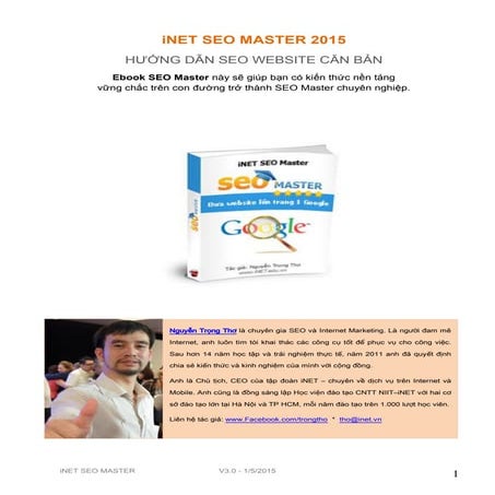 Ebook seo-master-2015 | PDF