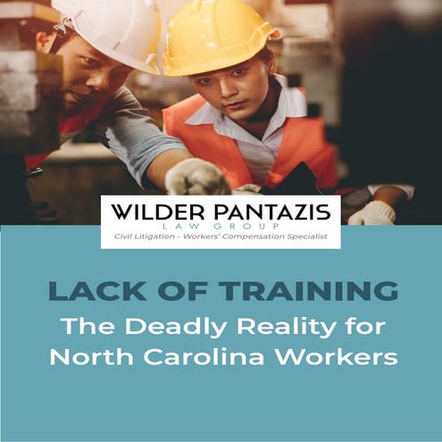 LACK OF TRAINING: The Deadly Reality for North Carolina Workers | PDF