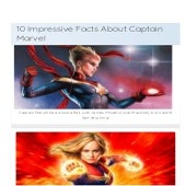 Impressive Facts About Captain Marvel | PDF