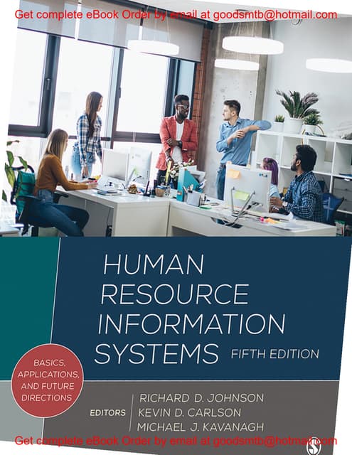 Human Resources Information System (HRIS) | PPTX