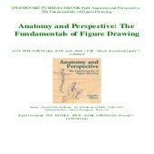 EBOOK #pdf Anatomy and Perspective The Fundamentals of Figure Drawing ...