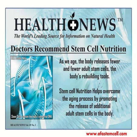 Testimoni AFA extract Stemtech | PPT