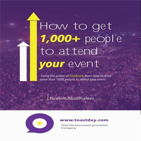 How to get 1,000 people to attend your event | PDF