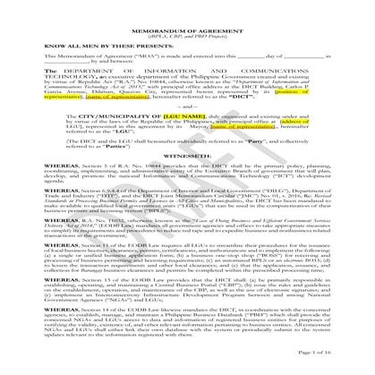 E bplscbppbd moa-template-2021-v.2.5_draft | PDF