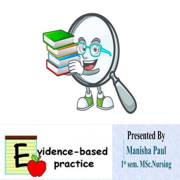 Evidence based practice | PPTX