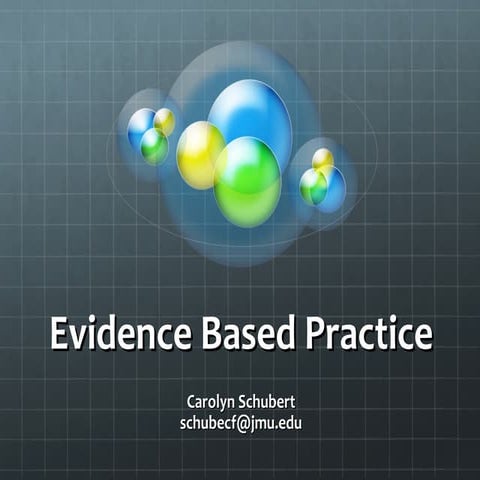 Evidence Based Practice | PPT