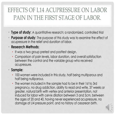 Ebp presentation part 3 | PPT