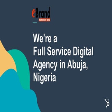 eBrand Promotion Full Service Digital Agency Company Profile | PPTX