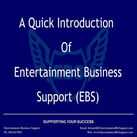 EBS overview presentation | PPT