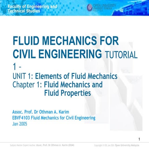 EBVF4103 (Chapter 1) Fluid Mechanics for Civil Engineering.ppt