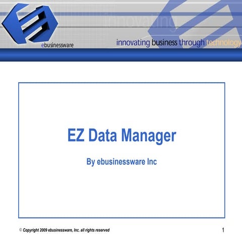 E&P data management: Implementing data standards | PPTX
