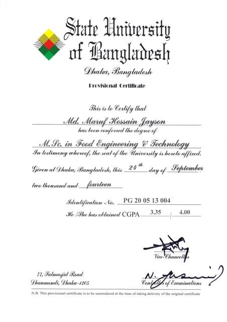 Certificate for Army Education society | PDF