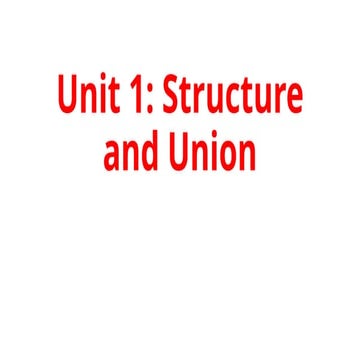 EC104_Unit1_Structure and Union Concepts.pptx