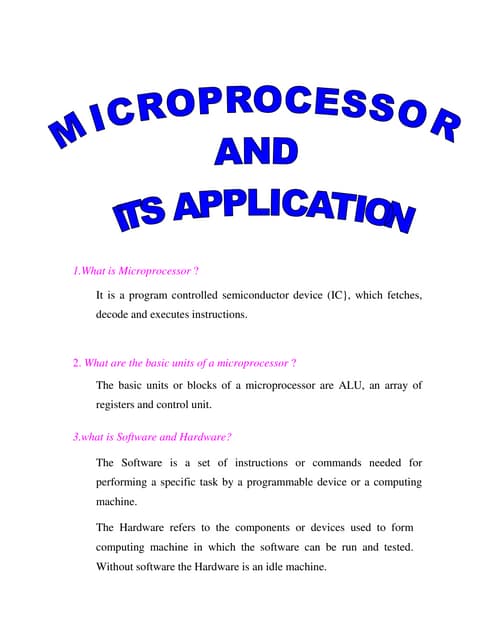 Architecture Of TMS320C50 DSP Processor | PDF