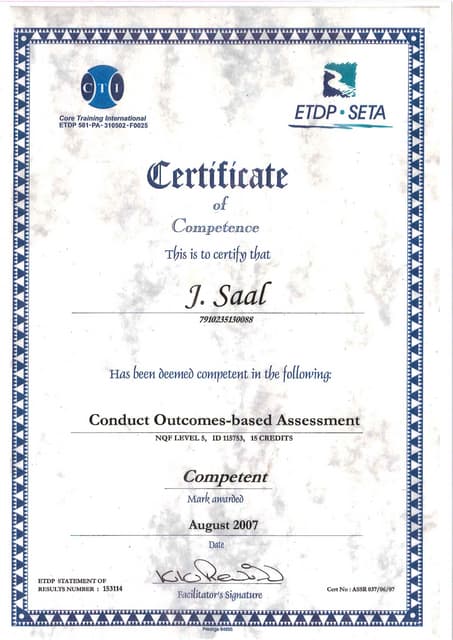 Degree Certificate | PDF