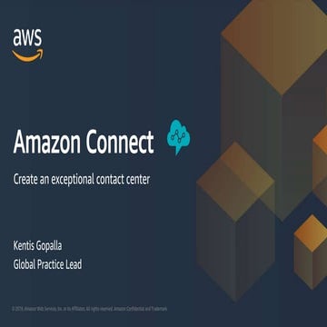 Ensuring Voice Quality for Amazon Connect | PPTX
