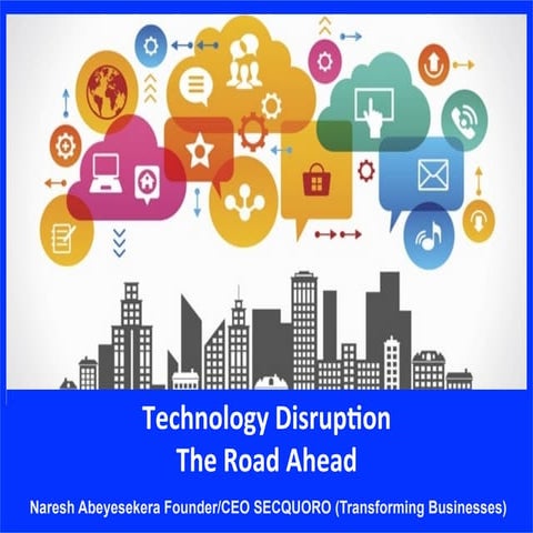 Technology Disruption | PDF
