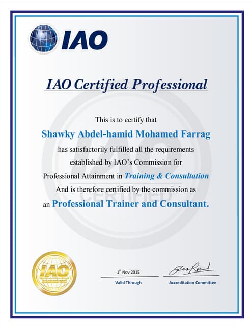 CDCP - Instructor - AshrafHosny (2) | PPT