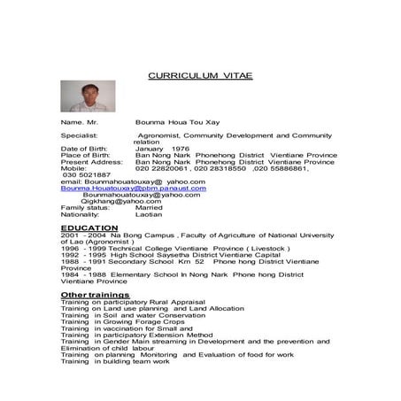 CV BOUNMA | DOCX