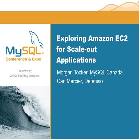 Exploring Amazon EC2 for Scale-out Applications | PDF