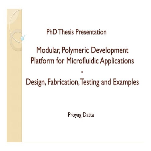 Datta PhD Defense 20 min presentation | PDF