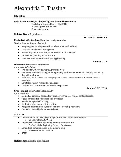 Cassandra resume | PDF