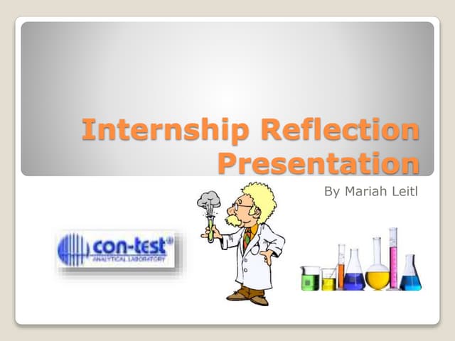 Final Internship presentation | PDF