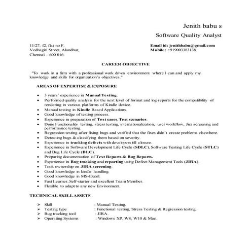 jenith xperience | DOCX