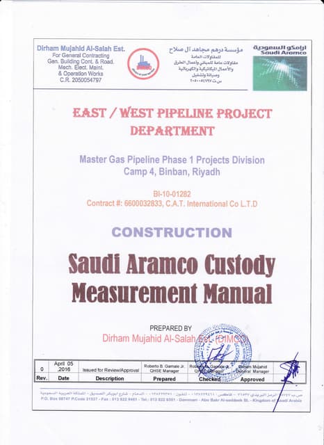 Saudi Aramco Engineering Procedures (SAEP)1 | PDF | Civil Engineering Industry | Industries