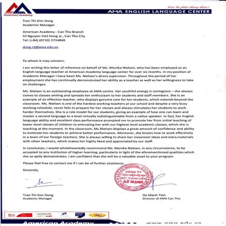 Letter of Recommendation - Robert Varty | DOCX