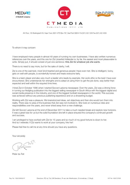 Bella Gina Ref Letter | DOCX