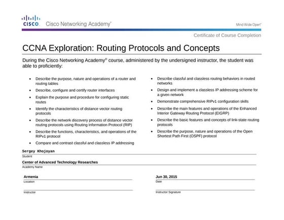 Cisco Routing protocol | PPT