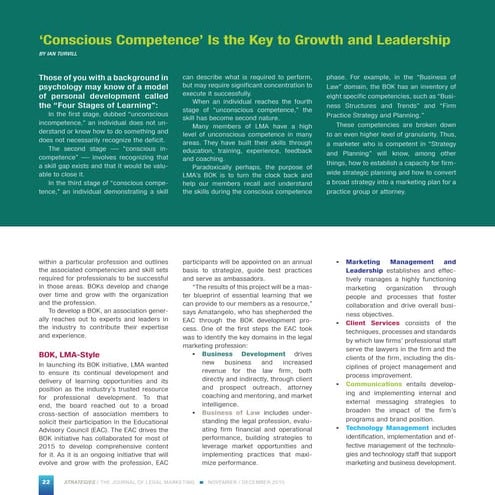 ‘Conscious Competence’ Is the Key to Growth and Leadership | PDF