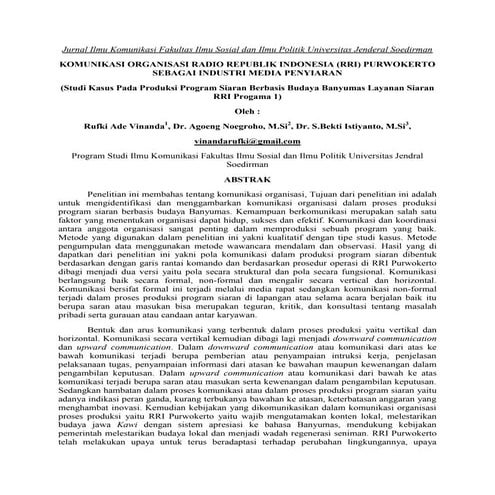 Jurnal Artikel Ilmiah | PDF