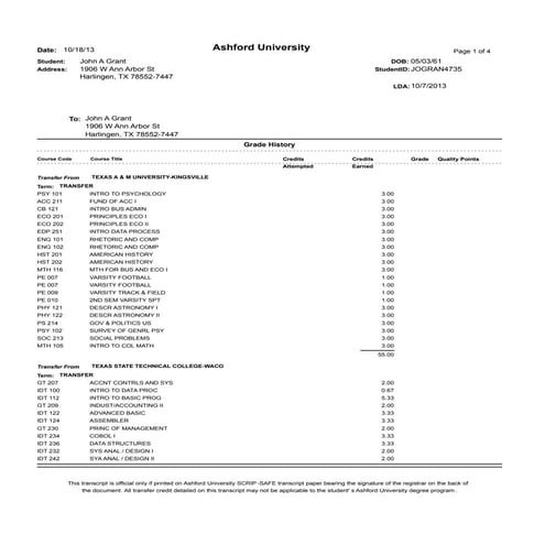 Unofficial Transcript 10182013 | PDF