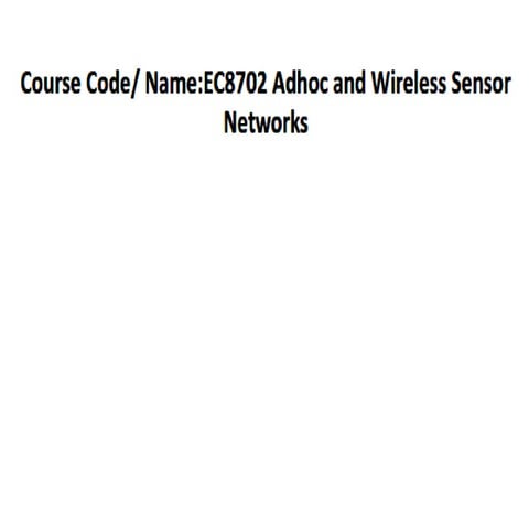 EC8701 UNIT 1.pptxSAIJDXKASLJNDXIIIIIIIIIAEWOSNDC | PPT