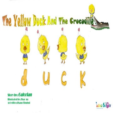 The yellow duck and crocodile | PPT