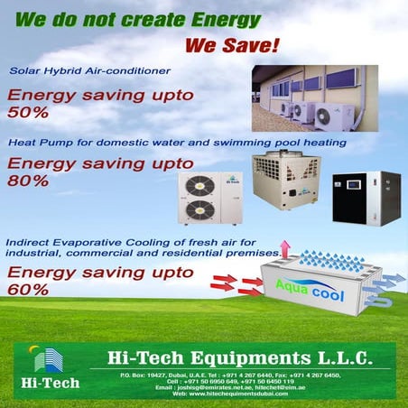 Flyer Solar Hybrid AC Heat Pump and Aqua Cool for email | PDF