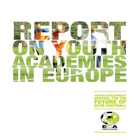ECA Report on Youth Academies in Europe | PDF