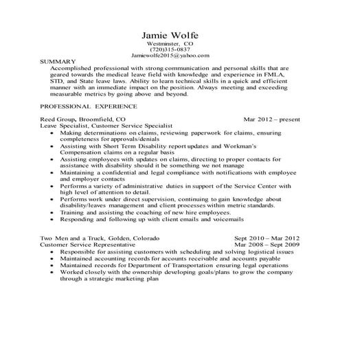 Wolfe.Jamie_Resume | PDF