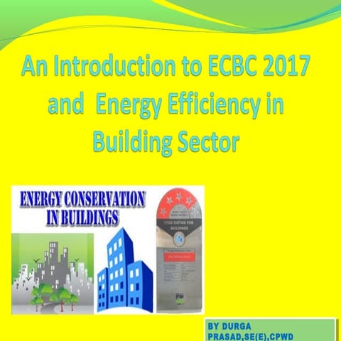 ECBC CODE 2017 | PPT