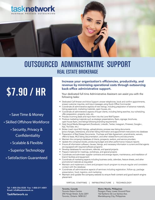 Outsourced Admin Flyer | PDF