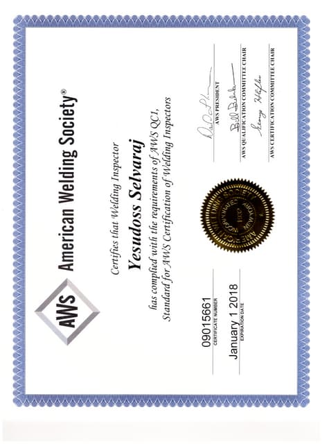 UT CERTIFICATE | PDF