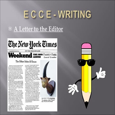 E C C E Writing | PPT