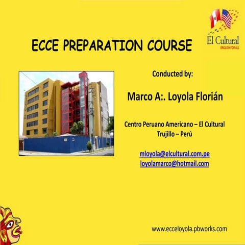 Ecce course | PPTX