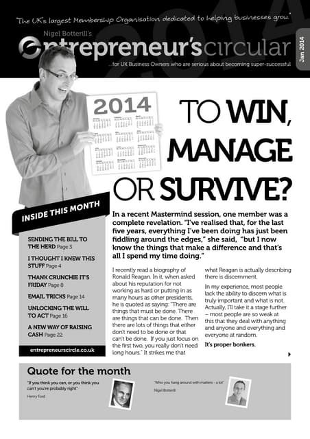 Must-Win Battles as Model of Strategy | PPTX